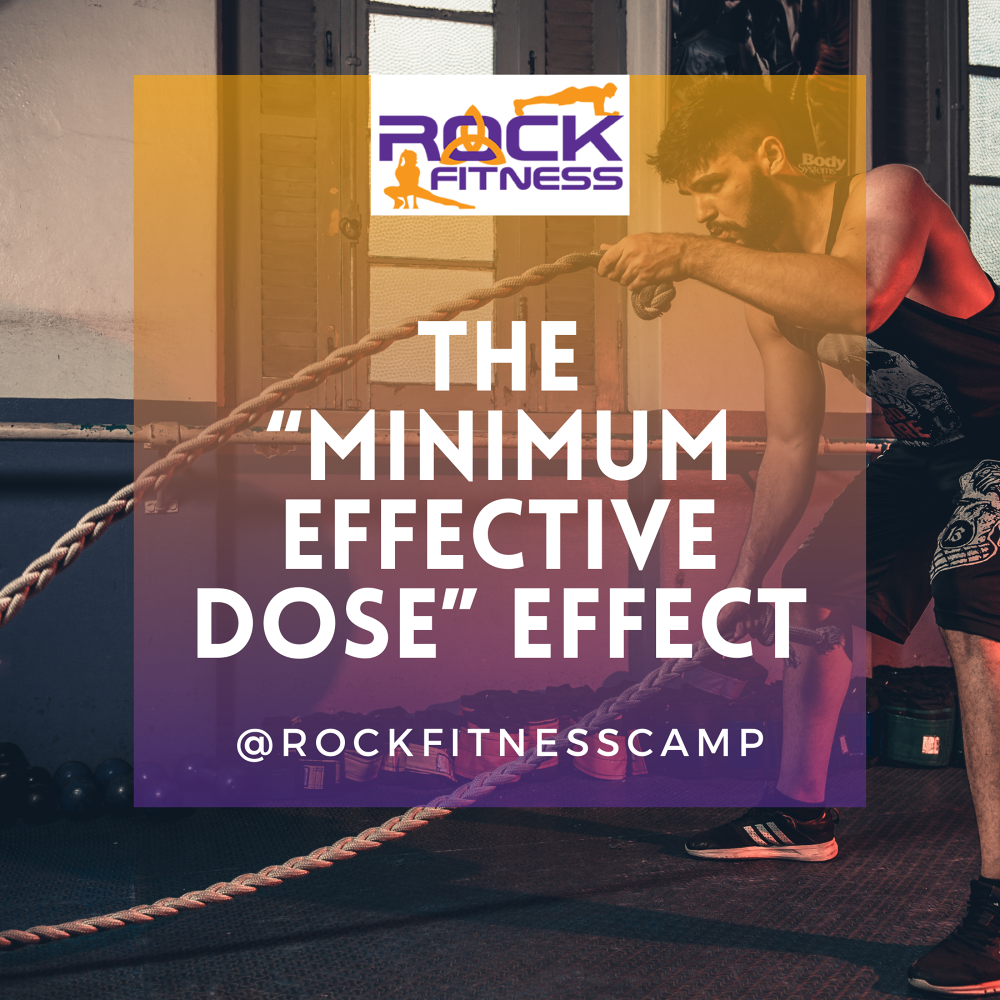 The “minimum effective dose” effect - Rock Fitness